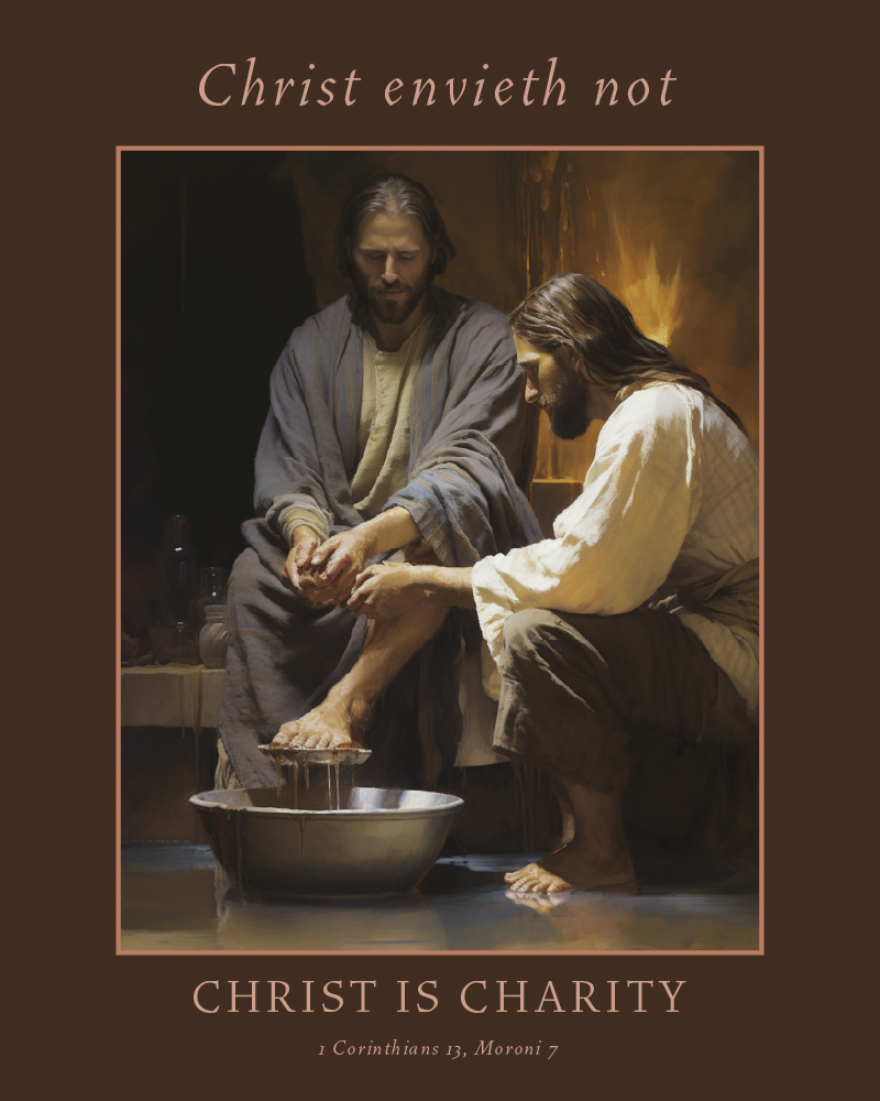 Christ is Charity – Lester Yocum Uplifting Arts