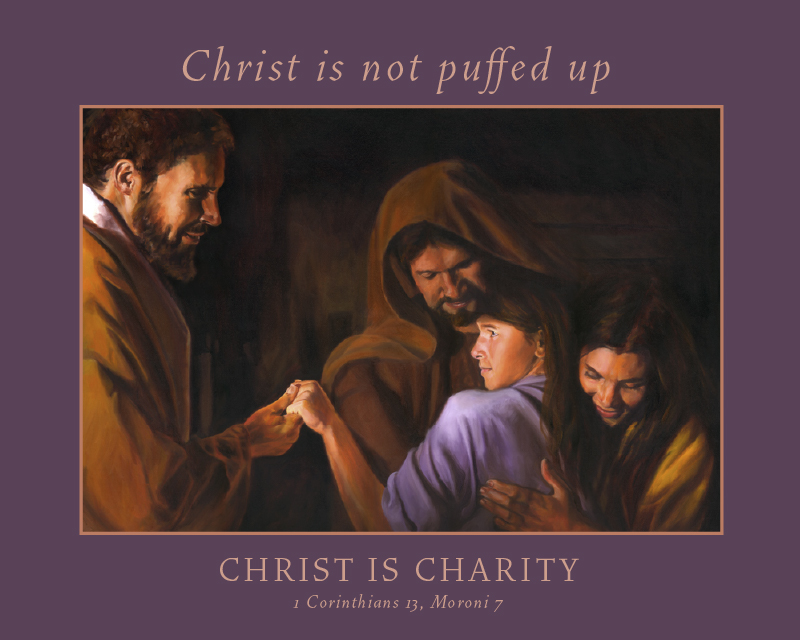 Christ is Charity – Lester Yocum Uplifting Arts