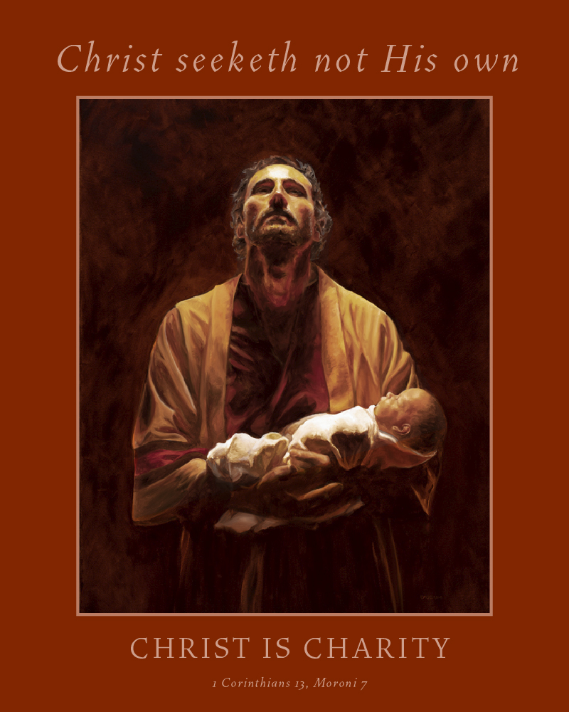 Christ is Charity – Lester Yocum Uplifting Arts