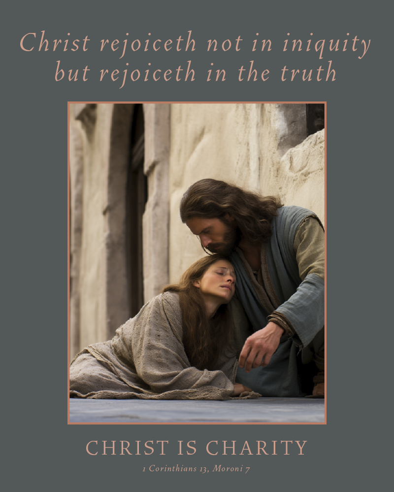 Christ is Charity – Lester Yocum Uplifting Arts