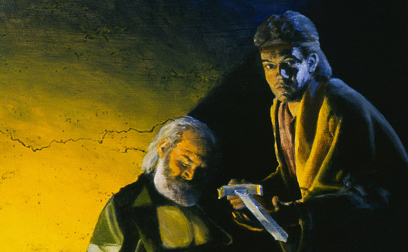 Nephi and Laban, featured – Lester Yocum Uplifting Arts